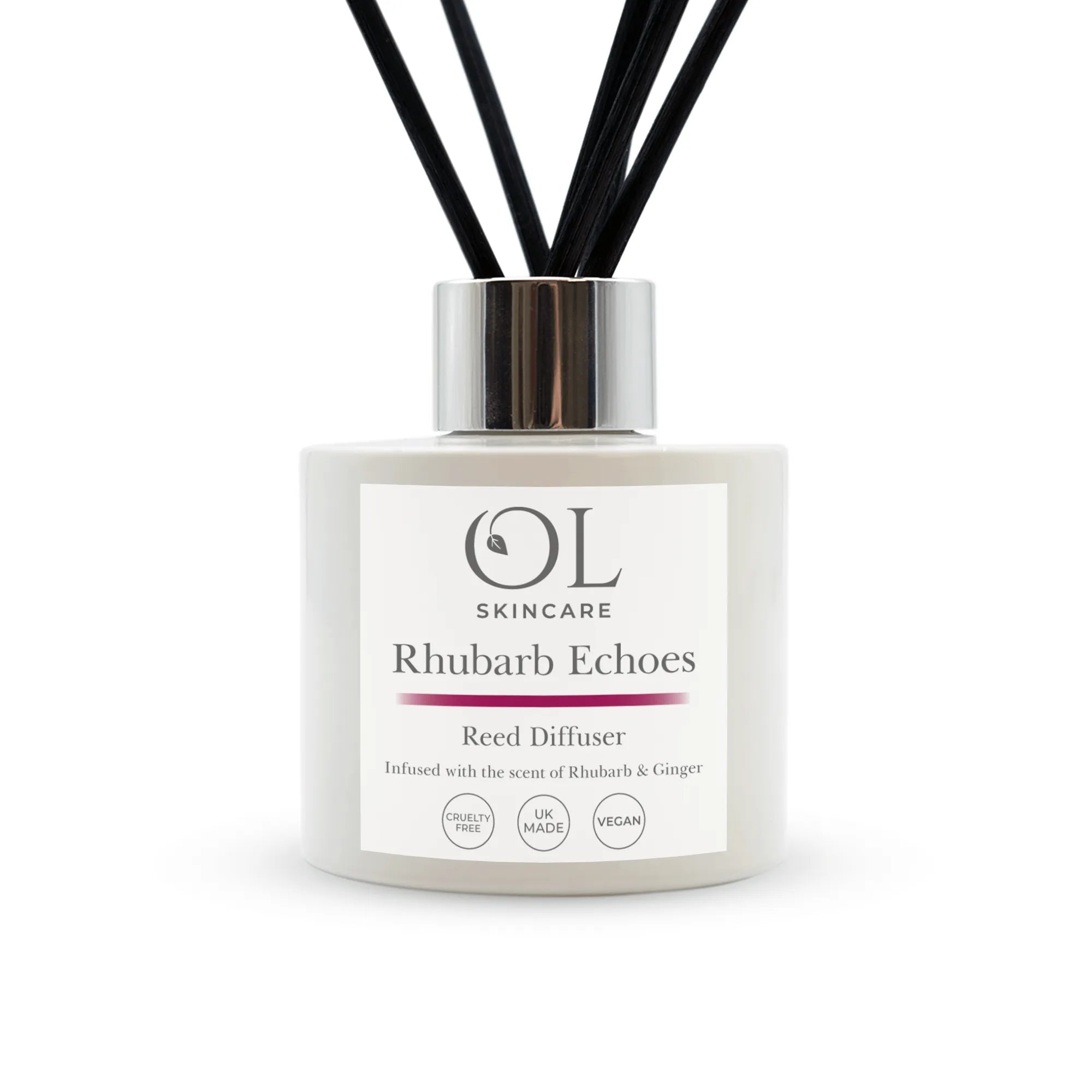 Rhubarb Echoes Reed Diffuser | Own Label Skincare – ownlabelskincare