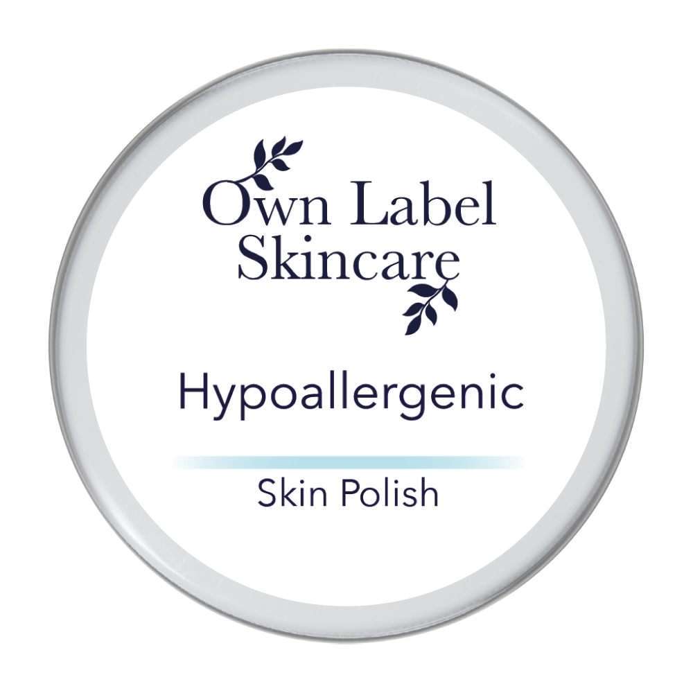 Hypoallergenic Fragrance Free Facial Scrub | White Label Skincare ...